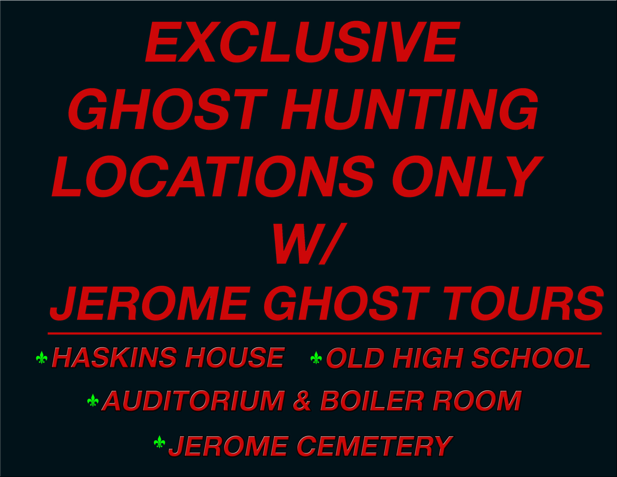 Jerome Ghost Tours | Jerome Ghost Tours & More